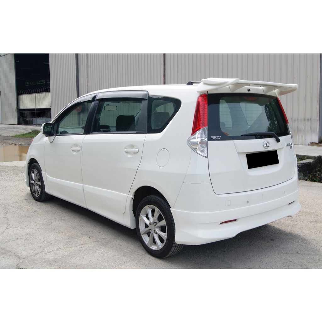PERODUA ALZA 2010 - 2019 ( AB FLUG ) SPOILER WITH 2K COLOR PAINT - FRP ...