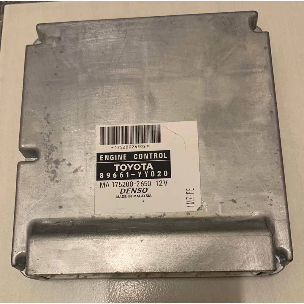 Toyota Estima Engine Control Unit ECU 89661-YY020 [100%ORI] | Shopee ...
