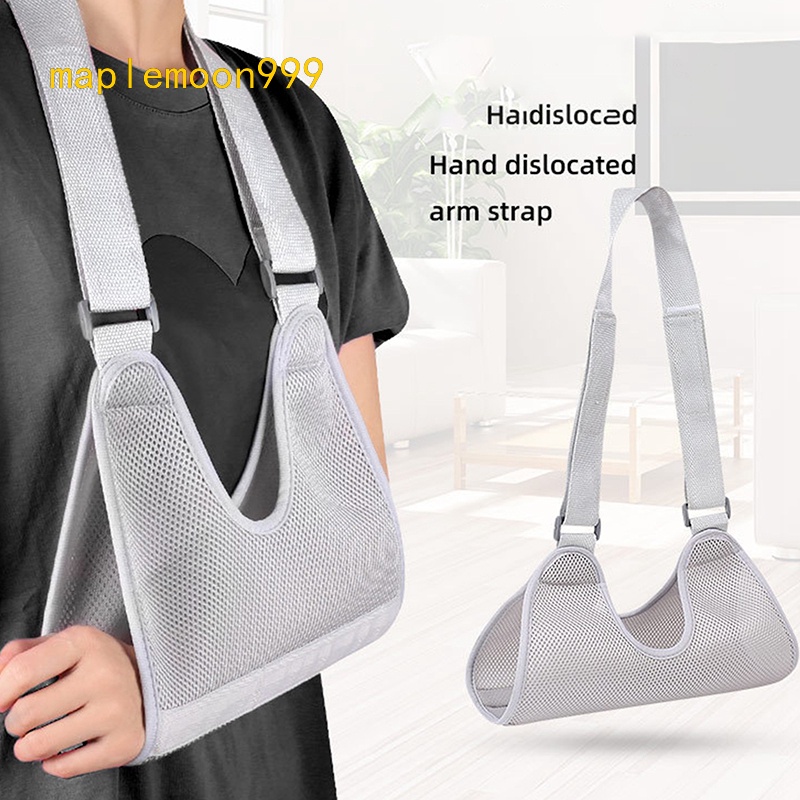 Shoulder Arm Sling Adjustable Soft Padded Straps Elbow Support Wrist ...