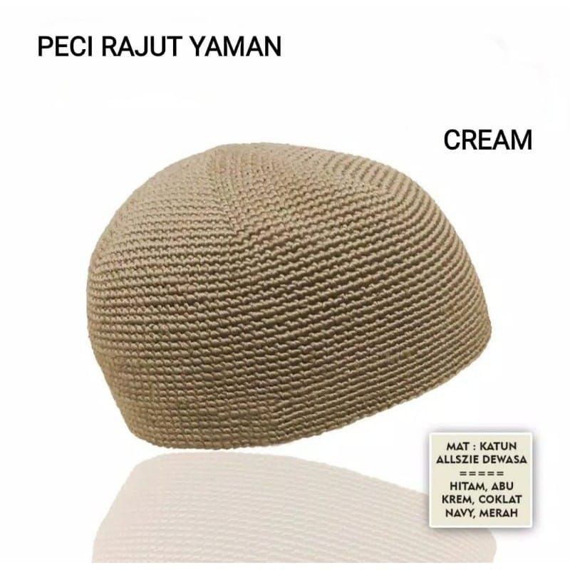 Peci Hajj RAJUT YAMAN Plain PECI PECI Prayer | Shopee Malaysia