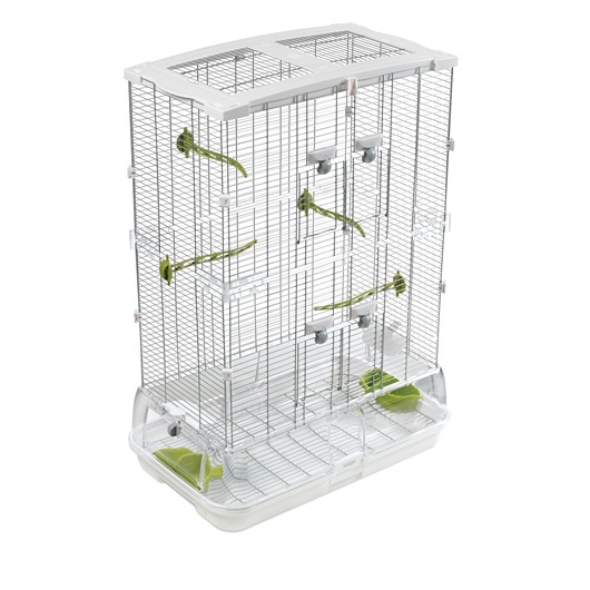 Vision Bird Cage M02- Complete With Perches Food Dish Water Feeder ...