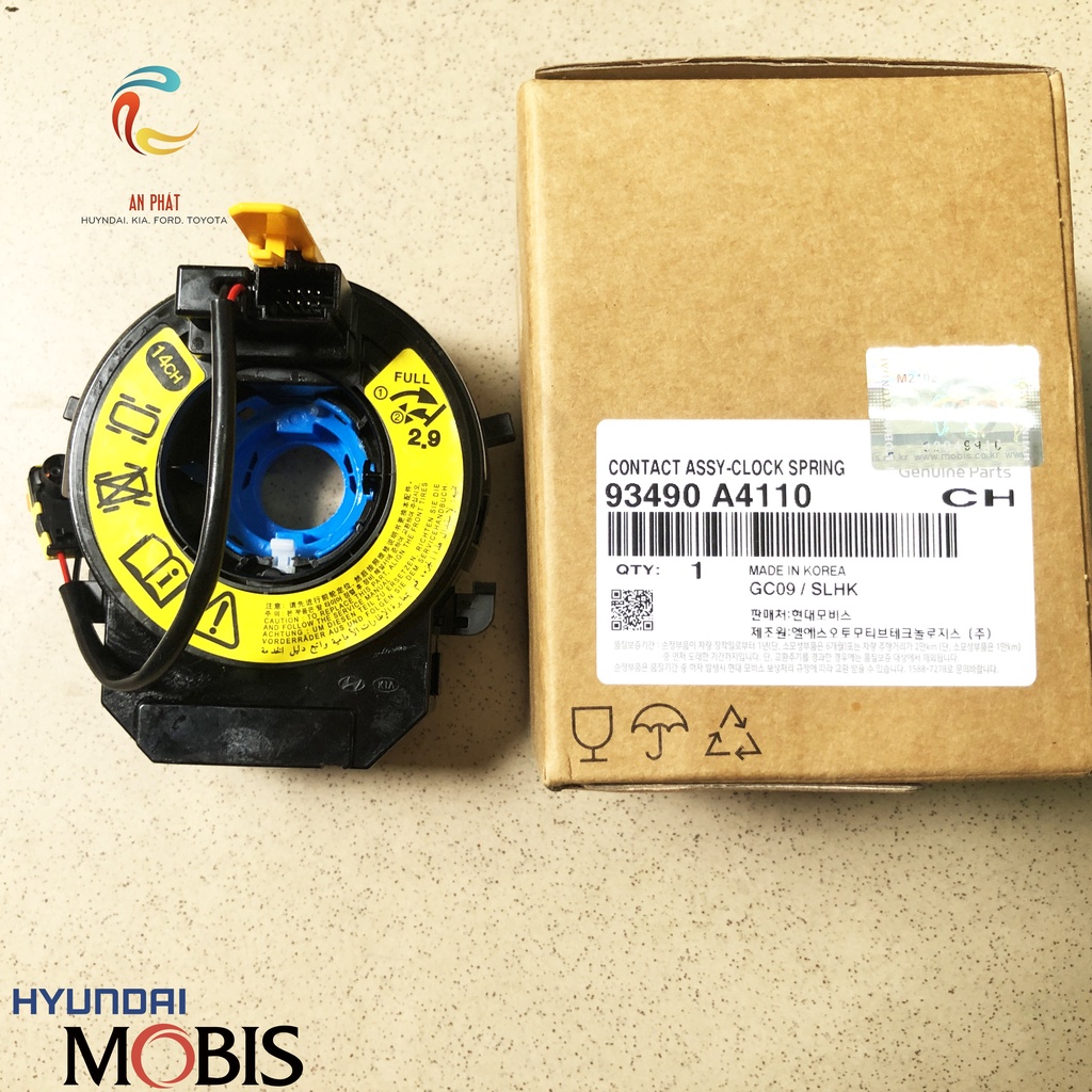 Genuine HYUNDAI I10 93490A4110 airbag horn cable, HYUNDAI MOBIS KOREA ...
