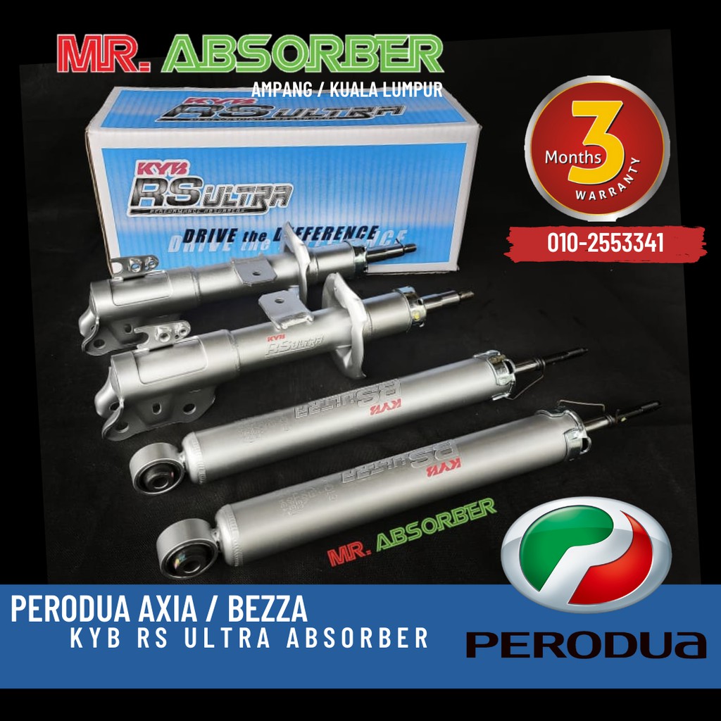 ABSORBER HEAVY DUTY KYB RS ULTRA AXIA / BEZZA | Shopee Malaysia
