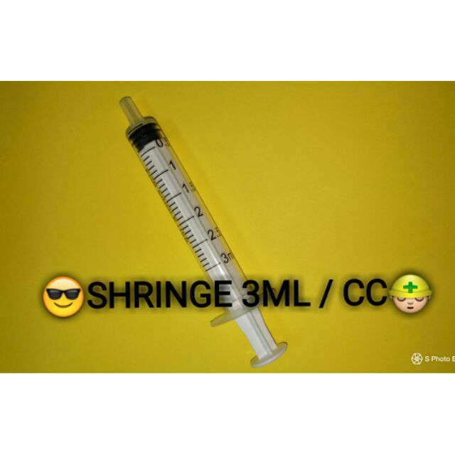 1PCS-SHRINGE/PICAGARI 3ML/ 3cc 🐈🐈🐈🐈🚀BERI MAKAN UBAT 🚀 | Shopee Malaysia