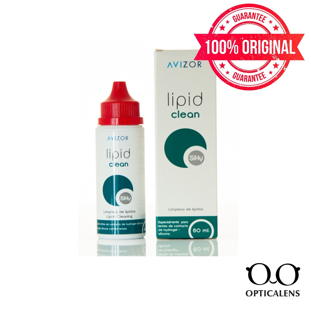 Avizor Lipid Clean , 60ml , Cleaner for lens , Act like a soap , Spain ...