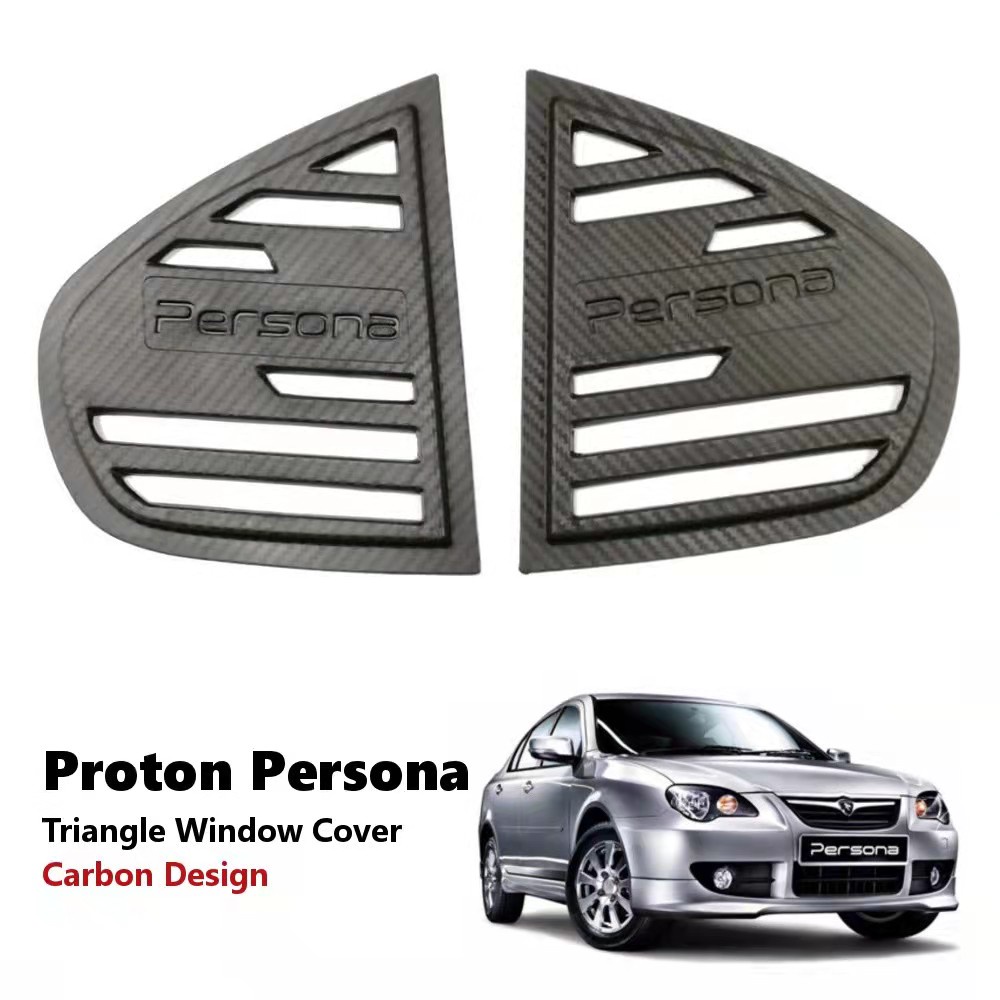 Persona Window Cover 3D Carbon Triangle Mirror Rear Side Car Window ...
