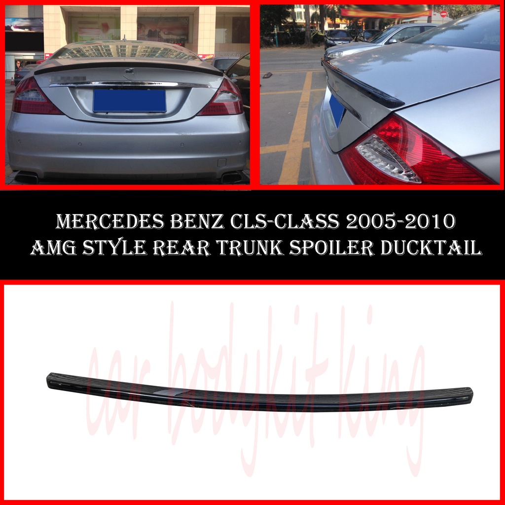 MERCEDES BENZ CLS-CLASS W219 2005-2010 AMG STYLE REAR TRUNK SPOILER ...