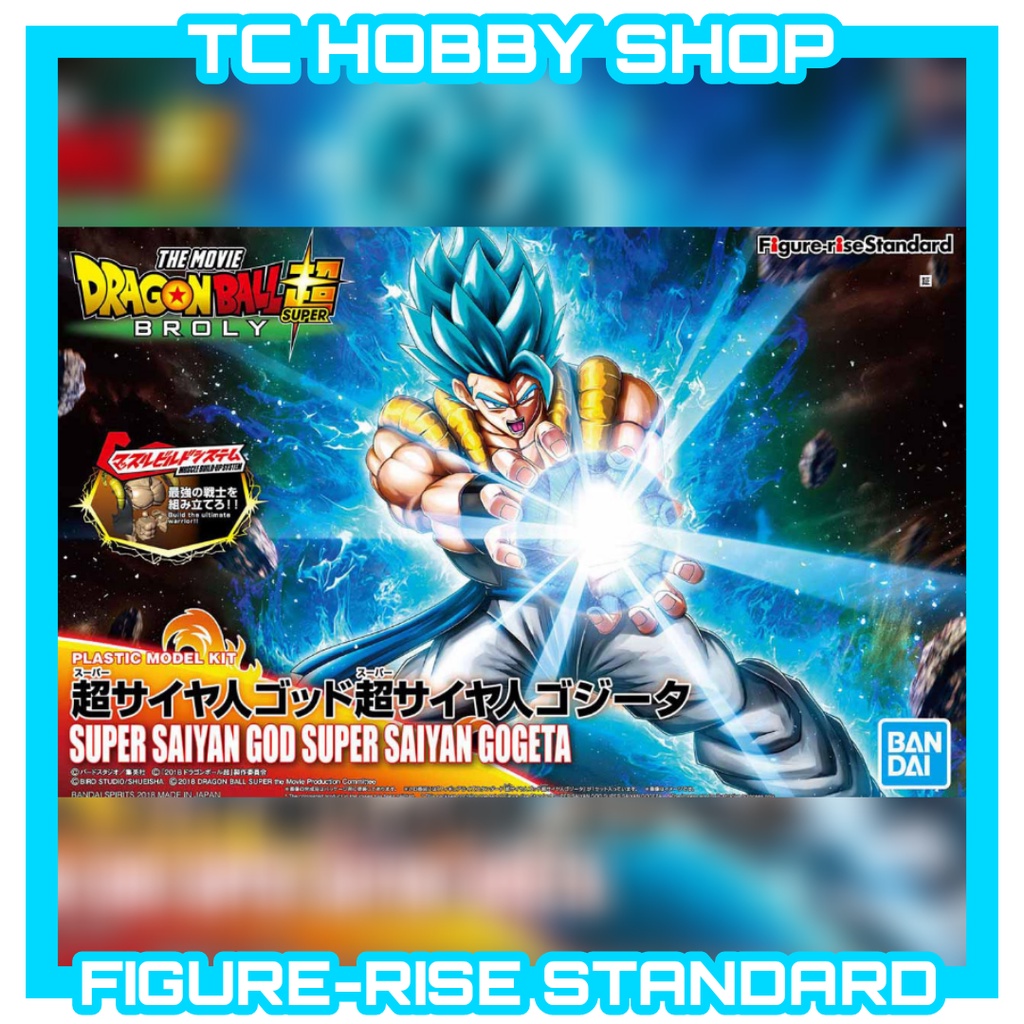 (Ready Stock) Bandai FRS Figure-rise Standard SUPER SAIYAN GOD BLUE ...