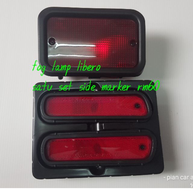 Fog lamp bumper libero set side marker | Shopee Malaysia