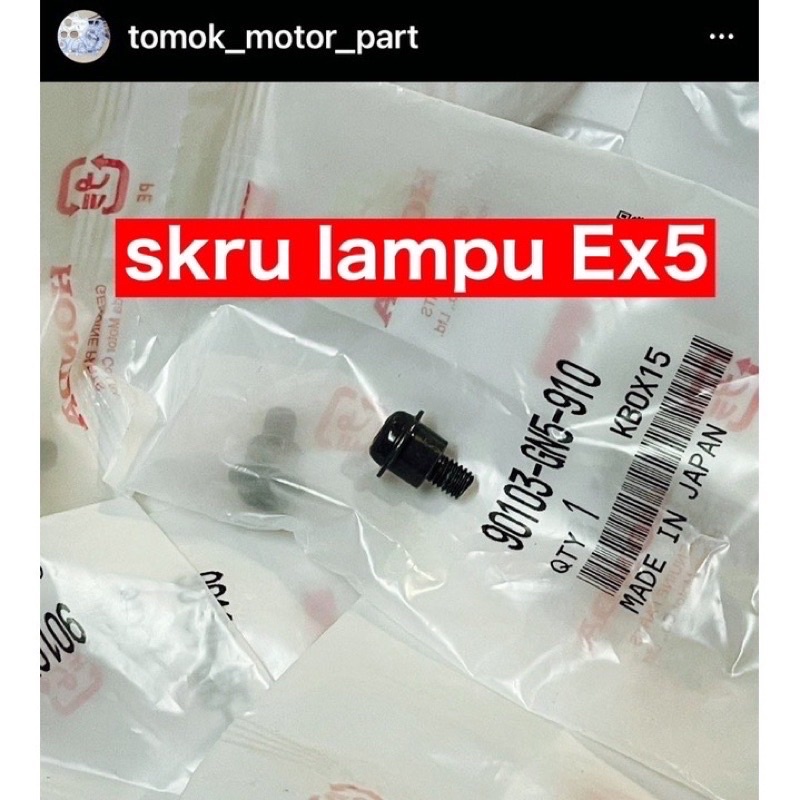 [AAP] ORIGINAL EX5 DREAM head lamp original lampu ex5 depan original | Shopee Malaysia