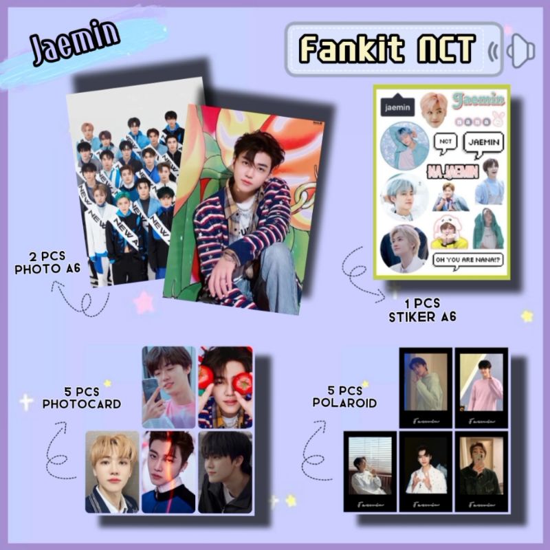 Fankit JAEMIN / FANKIT KPOP / FANKIT NCT JAEMIN / NCT DREAM | Shopee ...