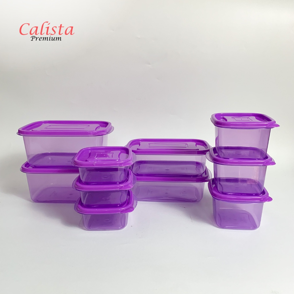 Calista Sealware Food Containers - Oita set contains 10 pcs | Shopee ...