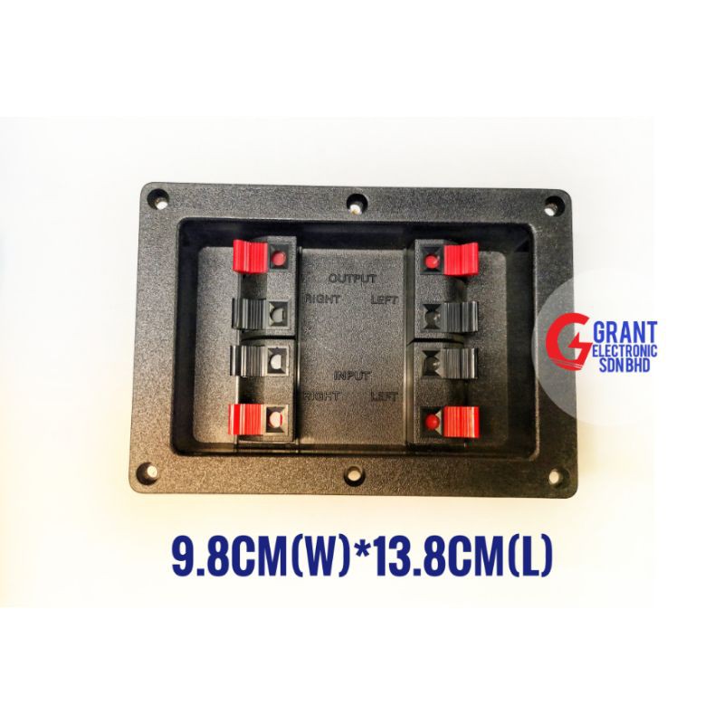 8-position junction box audio speaker terminal block wiring terminal ...
