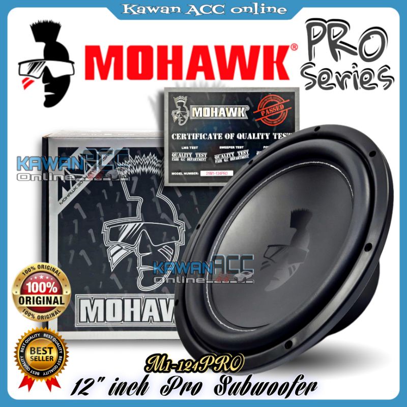 MOHAWK PRO-Series 10" / 12" inch Pro Subwoofer **100%Original** M1 ...