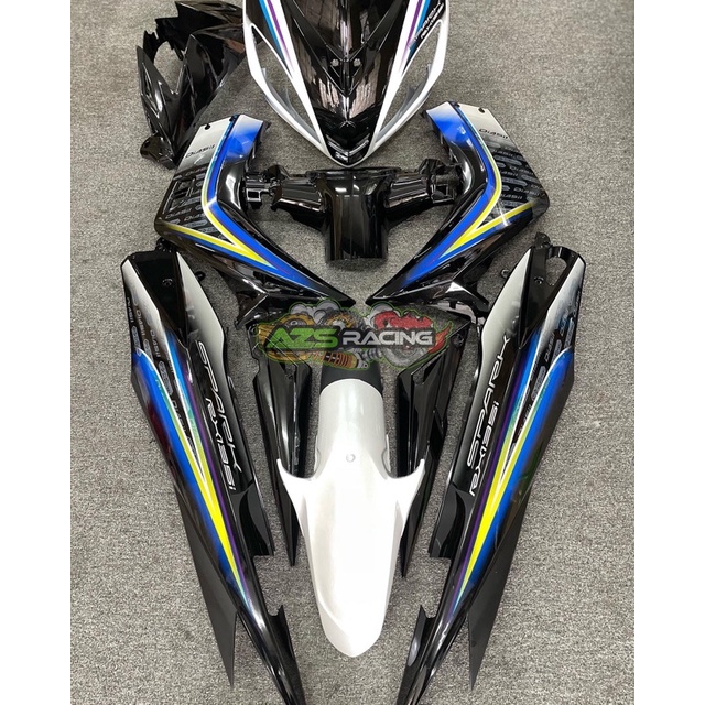 COERSET YAMAHA LC V1 HLY CUSTOM SPARK THAI RX PEARL WHITE | Shopee Malaysia