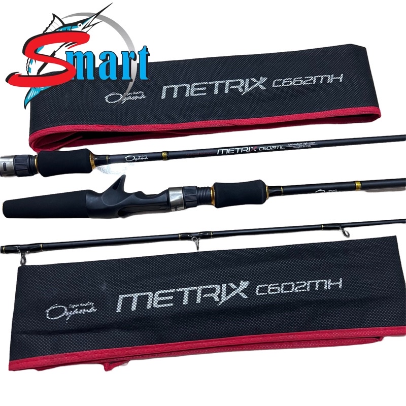 Oyama METRIX BAIT CASTING ROD (BC) Rod Memang Ringan Lebih kurang 120gm ...