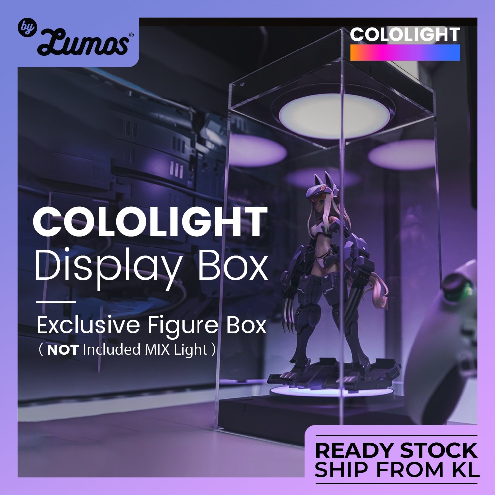 Cololight Mix LED Light Figure Display Box Statue Storage Case with RGB ...