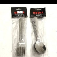 Tablespoon Fork Noble/Feeding/King Balance Stainless Steel | Shopee Malaysia