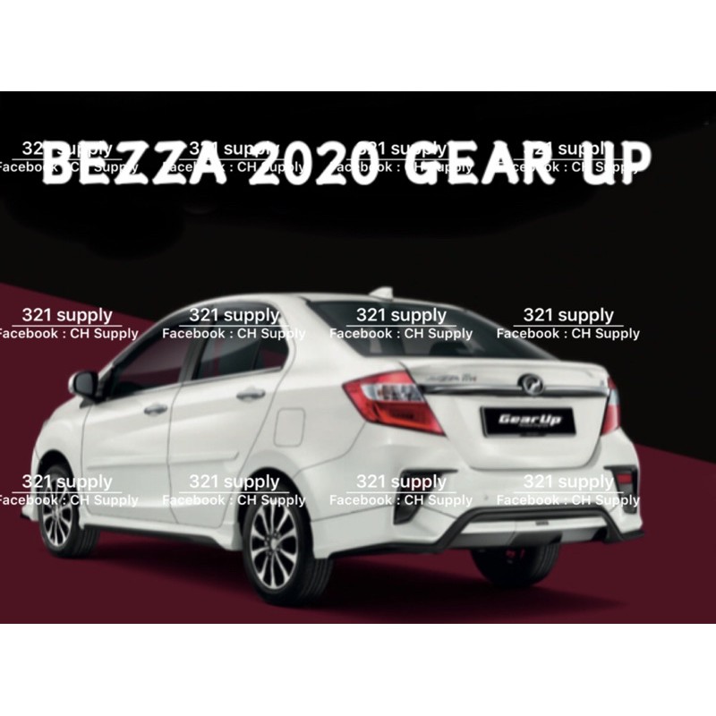BEZZA NEW 2020 BODY KIT FRONT SKIRT + LED DAY LIGHT / REAR SKIRT LIP ...