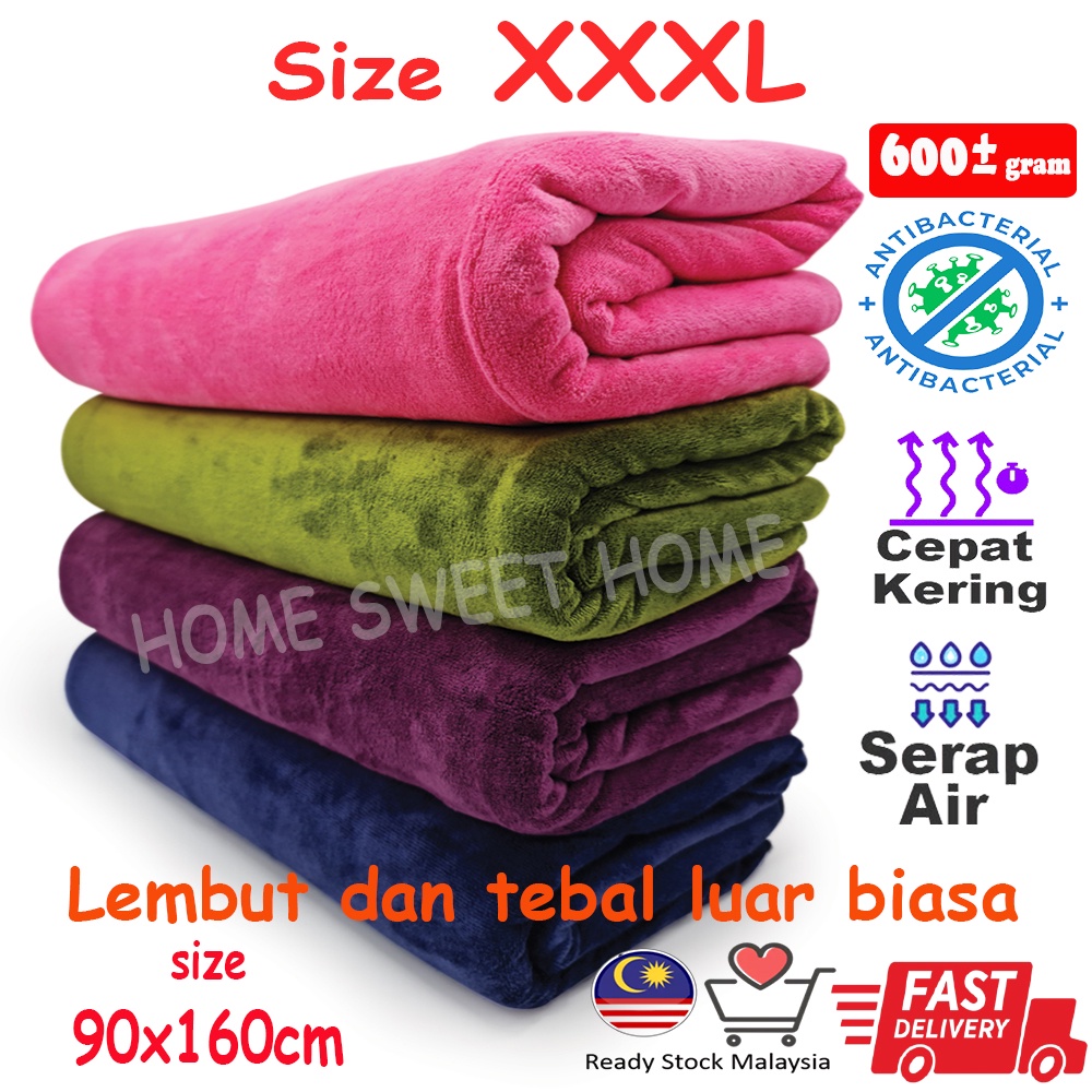 Bath Towel XXXL Extra Large Big Size Tuala Mandi Besar Magic Super ...