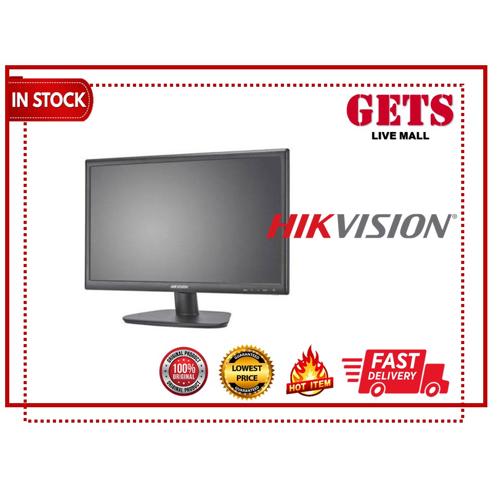 Hikvision 19" HDMI Monitor | Shopee Malaysia