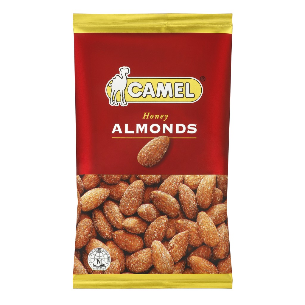 Camel Honey Almonds 40g x 5 packets | Shopee Malaysia