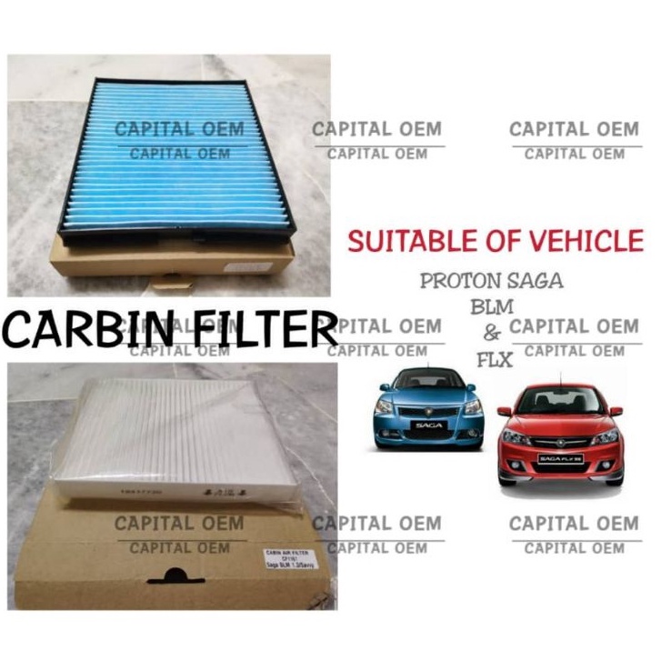 🍁OEM🍁 Proton Saga BLM / FL / FLX Aircond Cabin Blower Air Filter WITH ...
