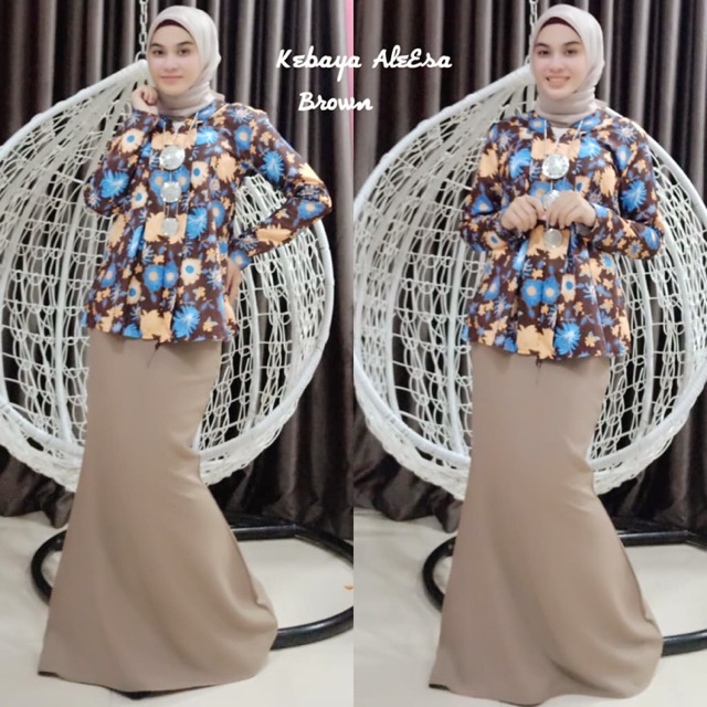 Kebaya Aleesa (dewasa) | Shopee Malaysia