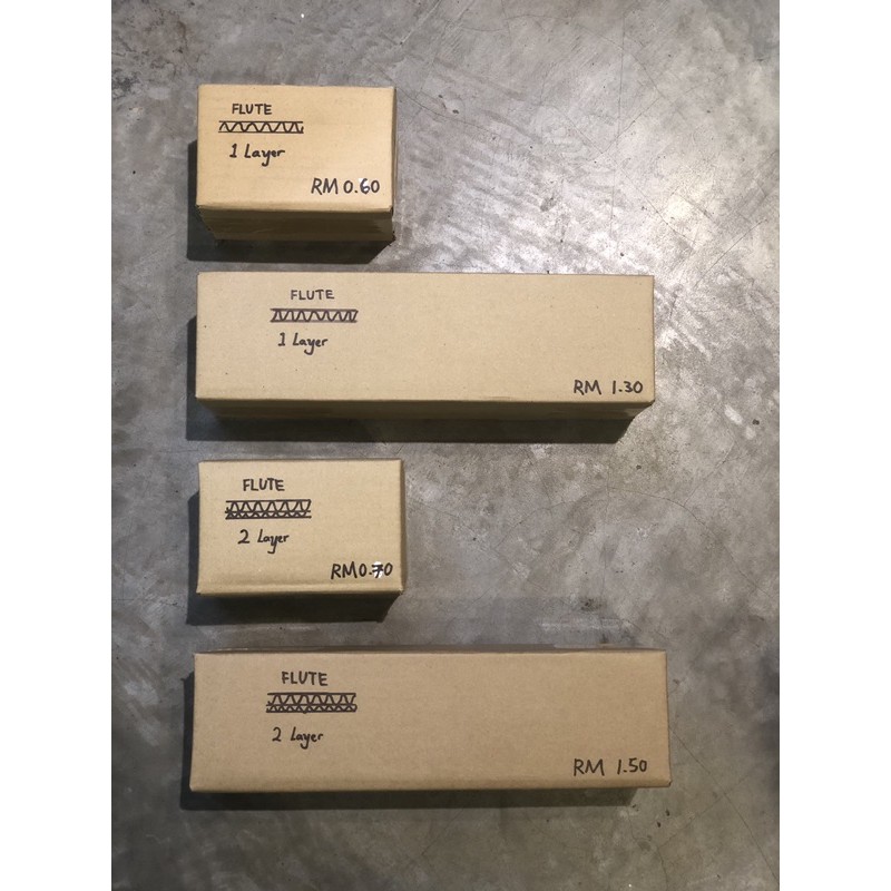 Carton Box Kotak Packaging Box Packing Box Kotak Height 10 x 10 x15cm ...