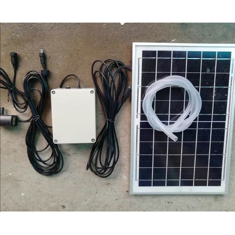Solar Pump with battery for Aquaponic Hydroponic Aquarium work at night ...