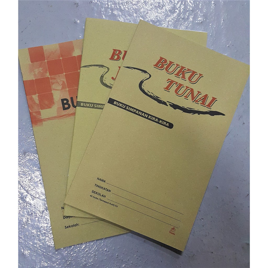 FAMOSA BUKU SIMPANAN KIRA-KIRA BUKU TUNAI (PER PCS) | Shopee Malaysia
