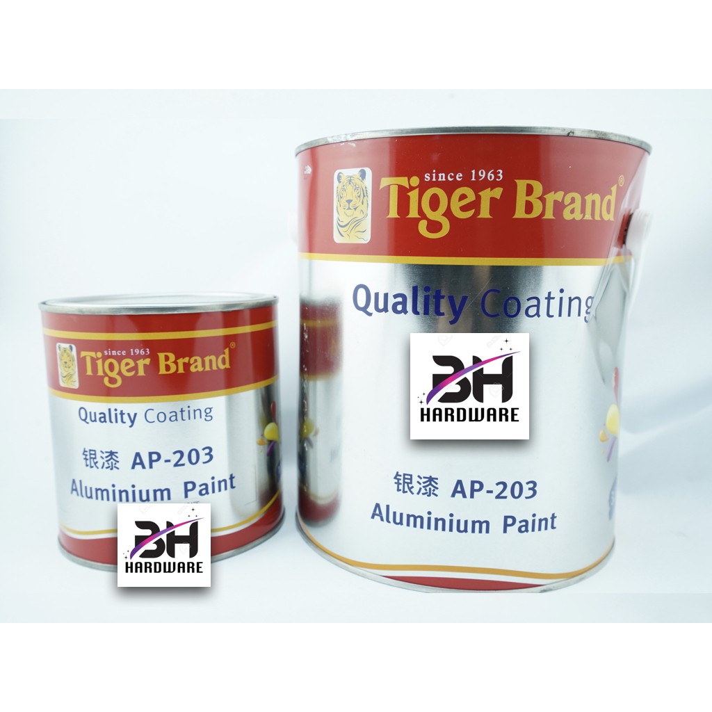 TIGER BRAND ALUMINIUM PAINT (1LITER & 3LITER) | Shopee Malaysia