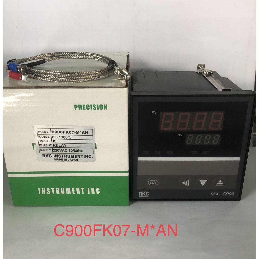 REX-C900 Temperature Controller Digital 0-1300 Degree (Relay)220v With 1m Cable | Shopee Malaysia