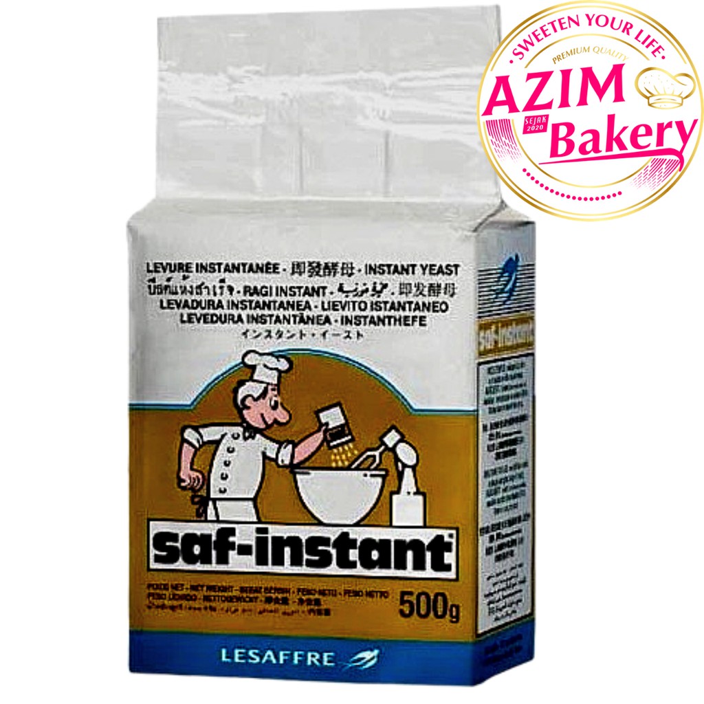 Saf Instant Gold Instant Yeast 500G | Saf Instant Yis Segera | Ragi Ibu ...
