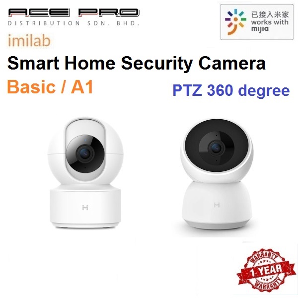 [Global Version] Youpin IMILAB Home Security Camera Basic / A1 PTZ 360 ...
