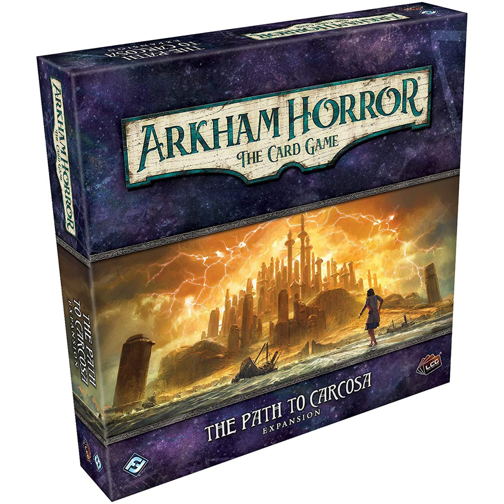 Arkham Horror TCG The Path to Carcosa Deluxe Expansion Board Game ...