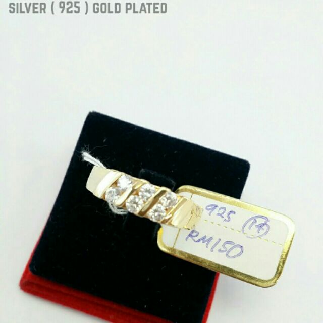 SILVER 925 GOLD PLATED | Shopee Malaysia
