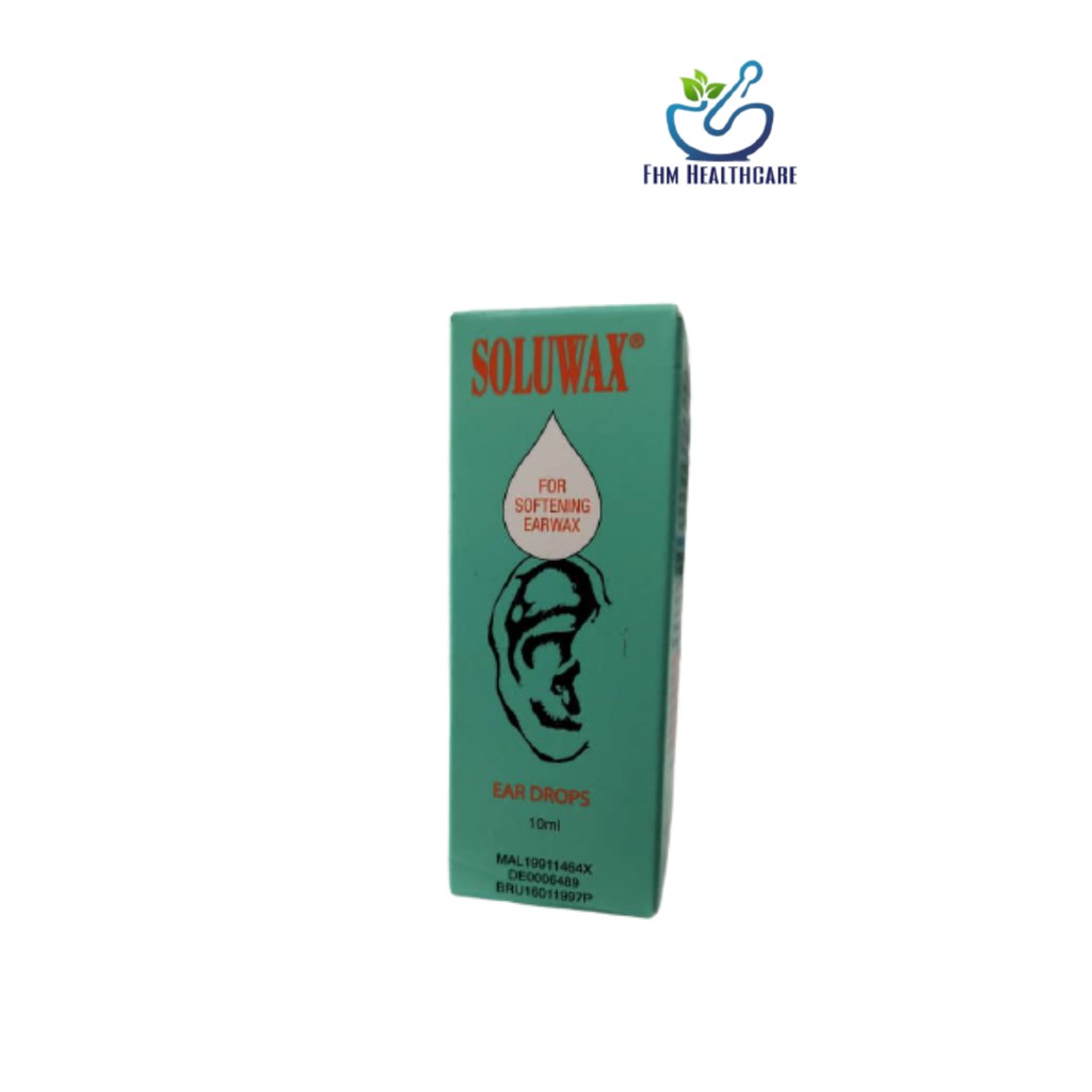 SOLUWAX EAR DROPS 10ML | Shopee Malaysia