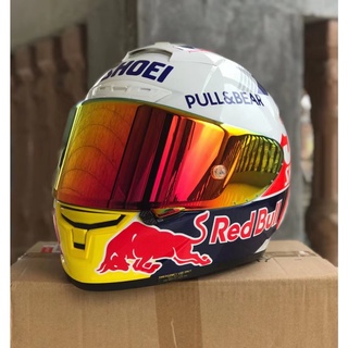 Ready Stock!! SHOEI X14 Red Bull 93 Visor Redbull Pull & Bear Catalunya ...