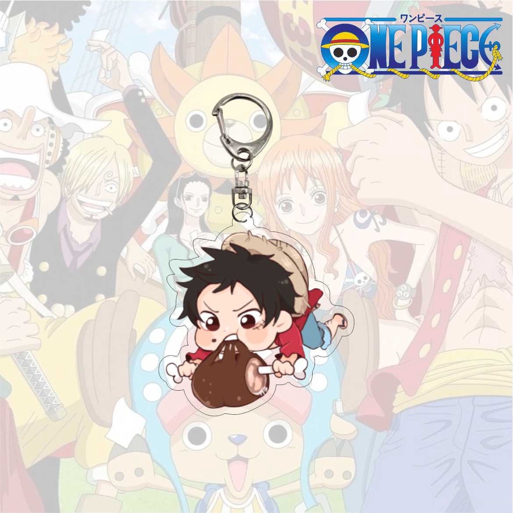One Piece Keychain Collection Gift Souvenirs - 海贼王锁匙扣 Luffy Zoro Sanji ...