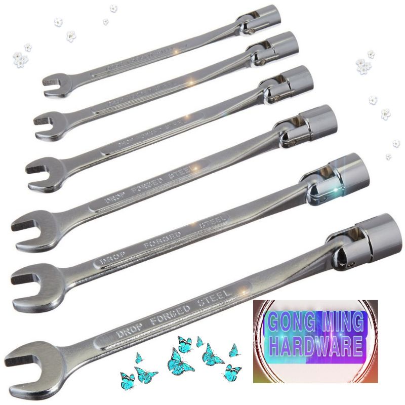 🎉READY STOCK🎉 [8mm-17mm] End Socket Spanner Wrench / Coupling Spanar ...