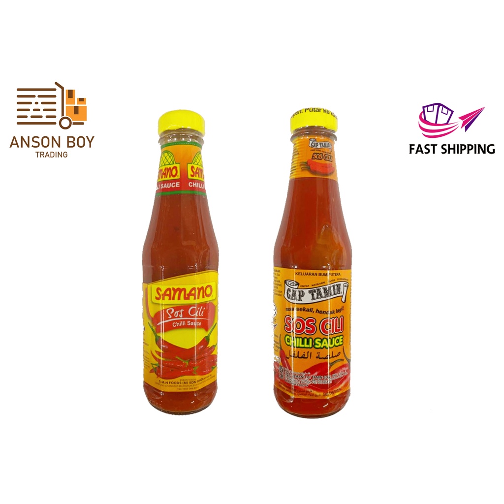 [READY STOCK] SOS CILI TAMIN / SOS CILI SAMANO 340gram | Shopee Malaysia