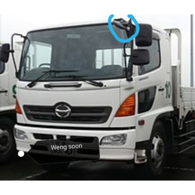 Hino 500 side mirror (round) | Shopee Malaysia