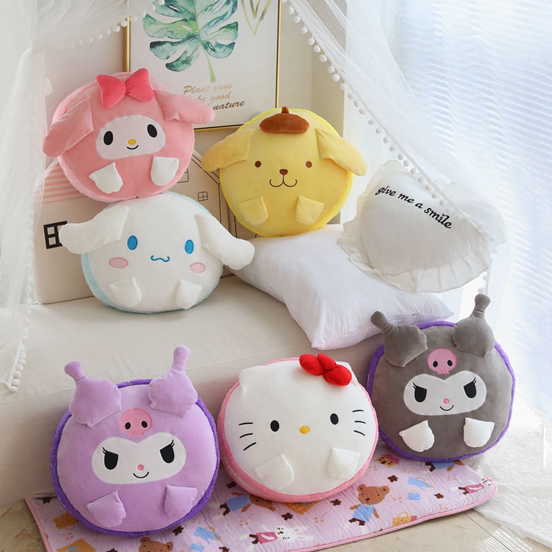 40cm Stuffed Toy Animal Cinnamoroll Kuromi Hello Kitty My Melody Pom ...