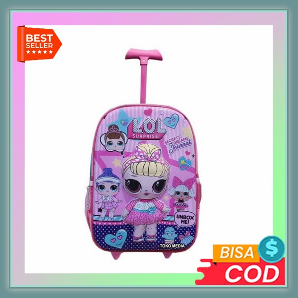Trolley Bag Children School Bags Children Wheels Character Betmen Bag ...