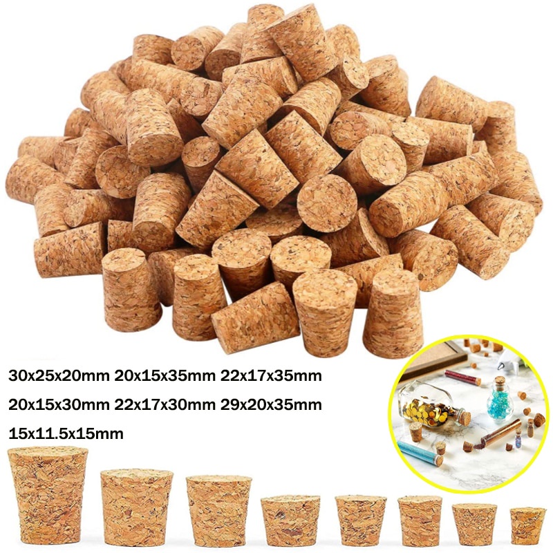 10Pcs Wine Corks Corks Wine Stopper Reusable Functional Portable ...