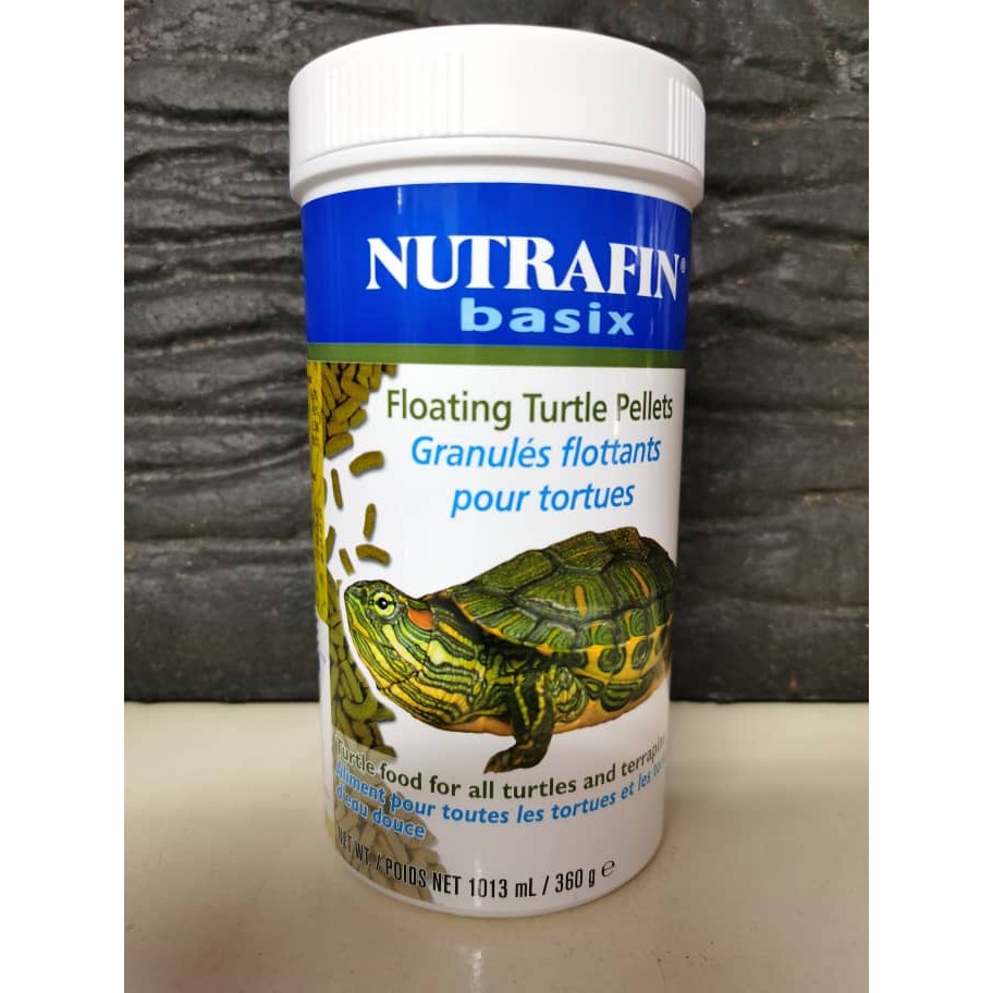 Nutrafin Basix Turtle Floating Pellet 360g Makanan Kura Kura | Shopee ...
