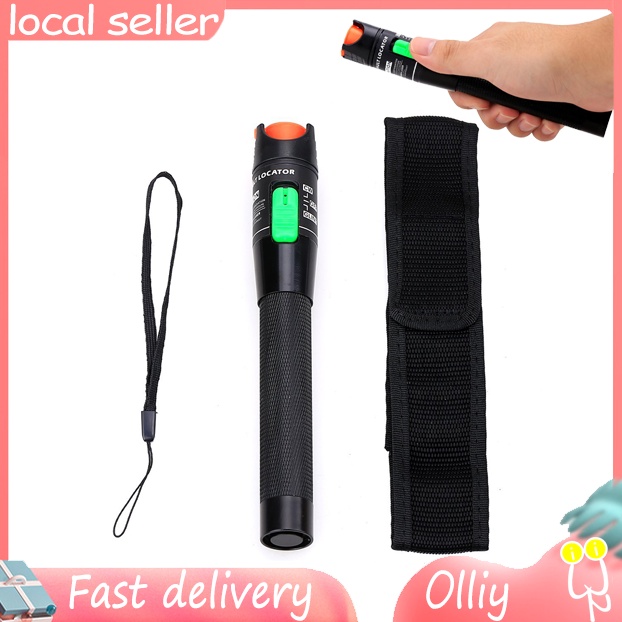 30mW 30km Visual Fault Locator Red Light Pen Red Laser Cable Tester ...