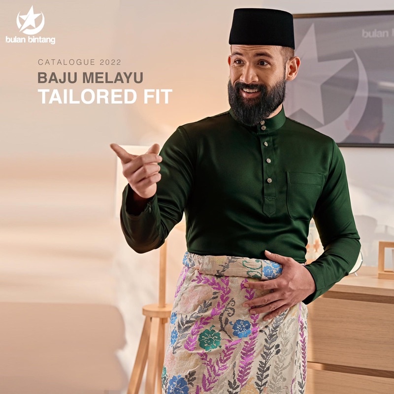 BULAN BINTANG Baju Melayu | Shopee Malaysia