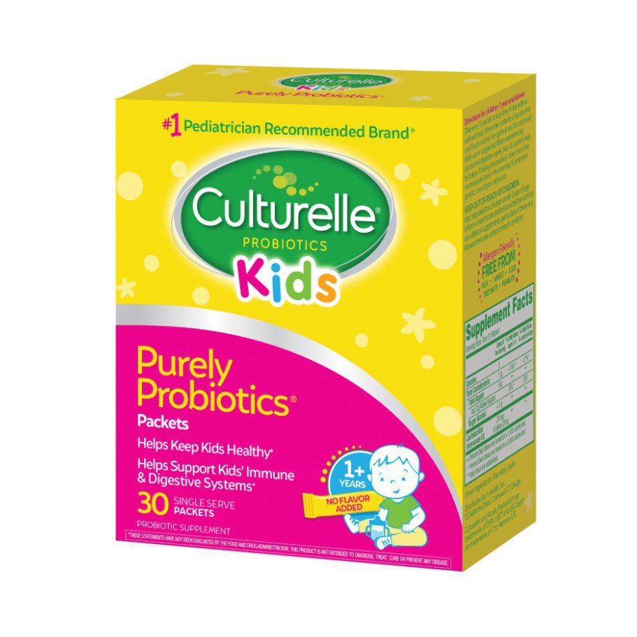 Culturelle Daily Probiotics Dietary Supplement Powder - 30 Packets ...
